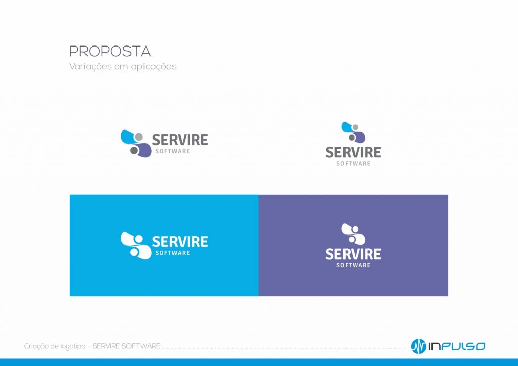 Logotipo Servire Software criado pela Agência INpulso
